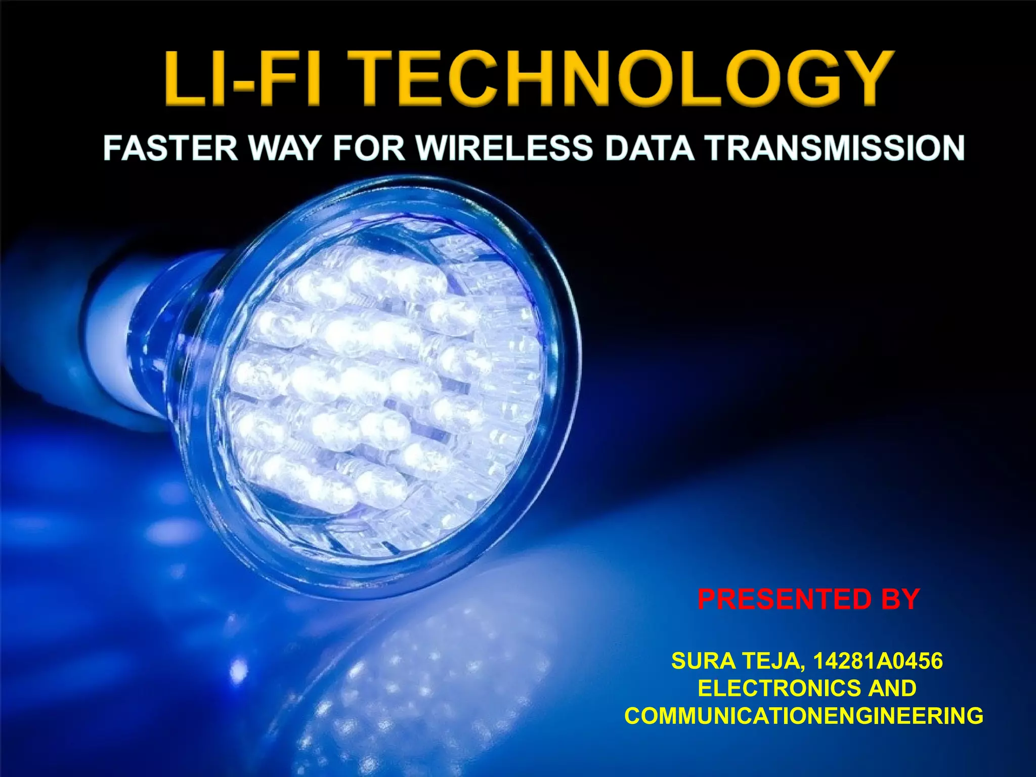 Li fi technology ppt | PPT