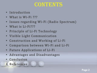 Li fi technology ppt | PPT