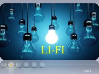 Li fi technology ppt | PPT