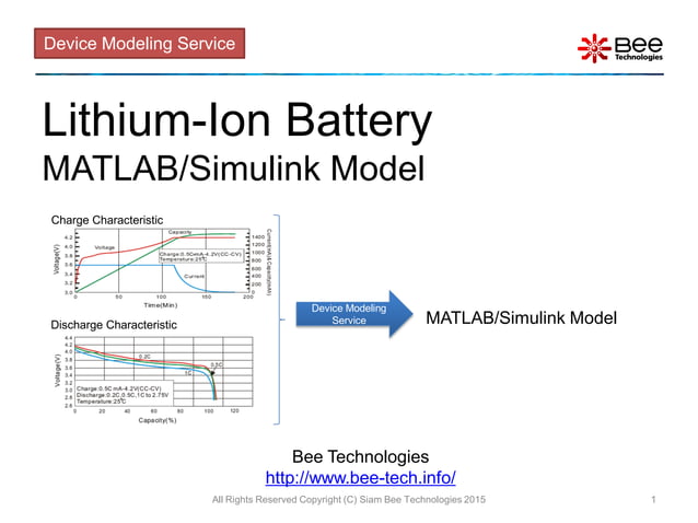 Device Modeling of Li-Ion battery MATLAB/Simulink Model | PDF | Radio Control | Hobbies & Interests
