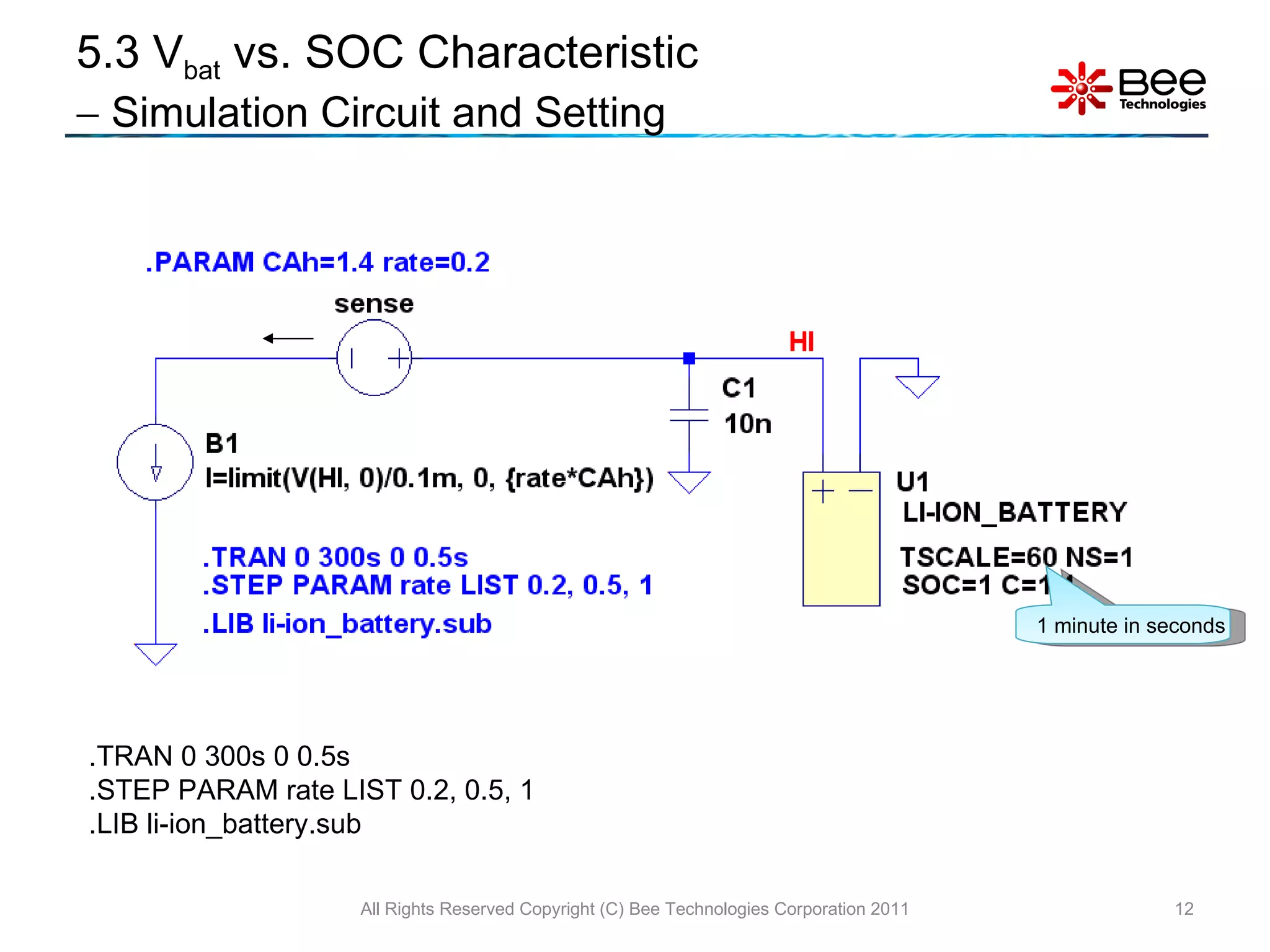 Simple mode of Li-ion battery (LTspice) | PPT