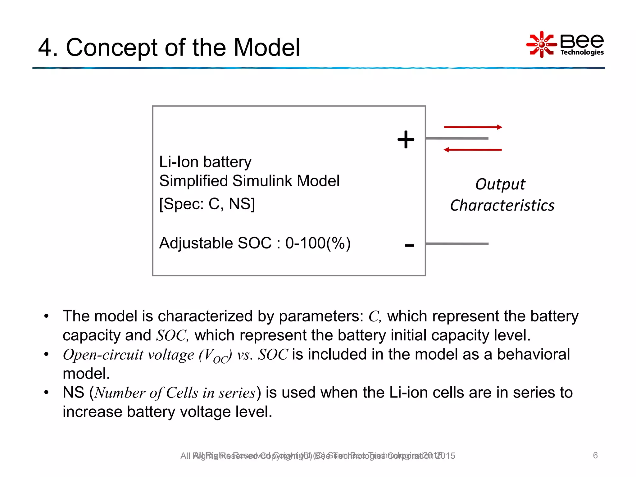 Lithium Ion Battery Simplified Simulink Model using MATLAB | PDF