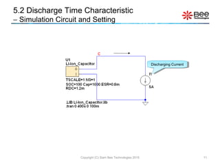 Li-ion Capacitor Model (Simplified Model) LTspice Version | PPT