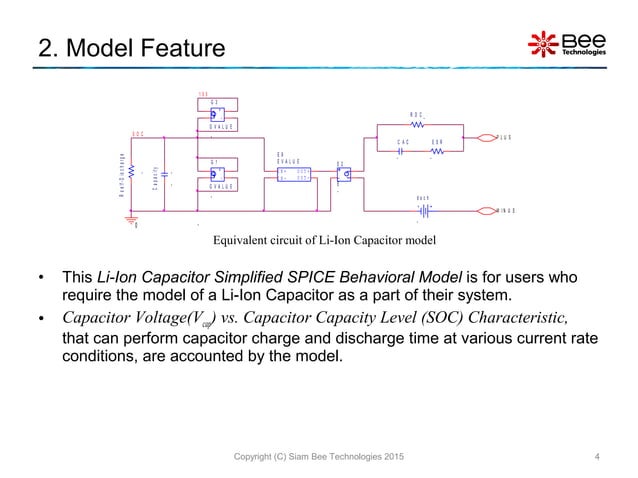 Li-ion Capacitor Model (Simplified Model) LTspice Version | PPT