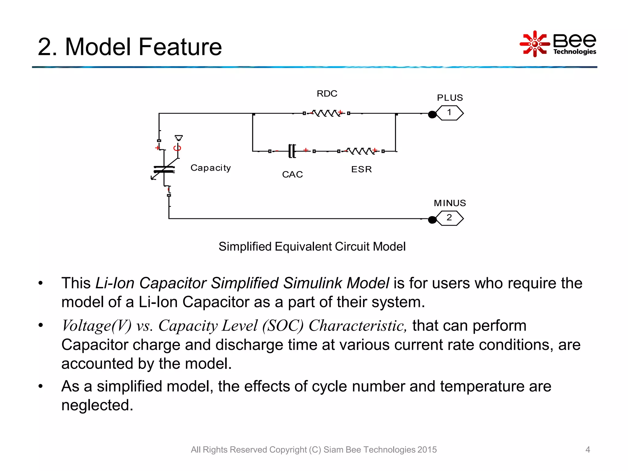 Lithium Ion Capacitor Simplified Simulink Model using MATLAB | PDF
