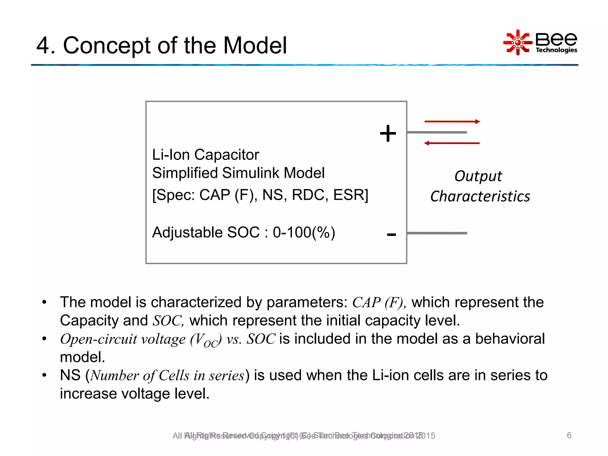 Lithium Ion Capacitor Simplified Simulink Model using MATLAB | PDF