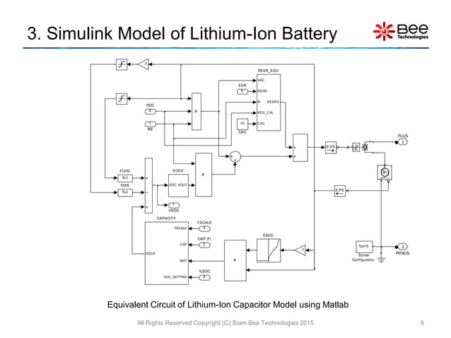 Lithium Ion Capacitor Simplified Simulink Model using MATLAB | PDF