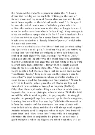 Li1LiRhetorical analysis of the I have a dream” speech by.docx