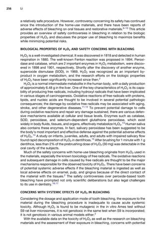 Safety Controversies in Tooth Bleaching | PDF | Oral care | Personal Care