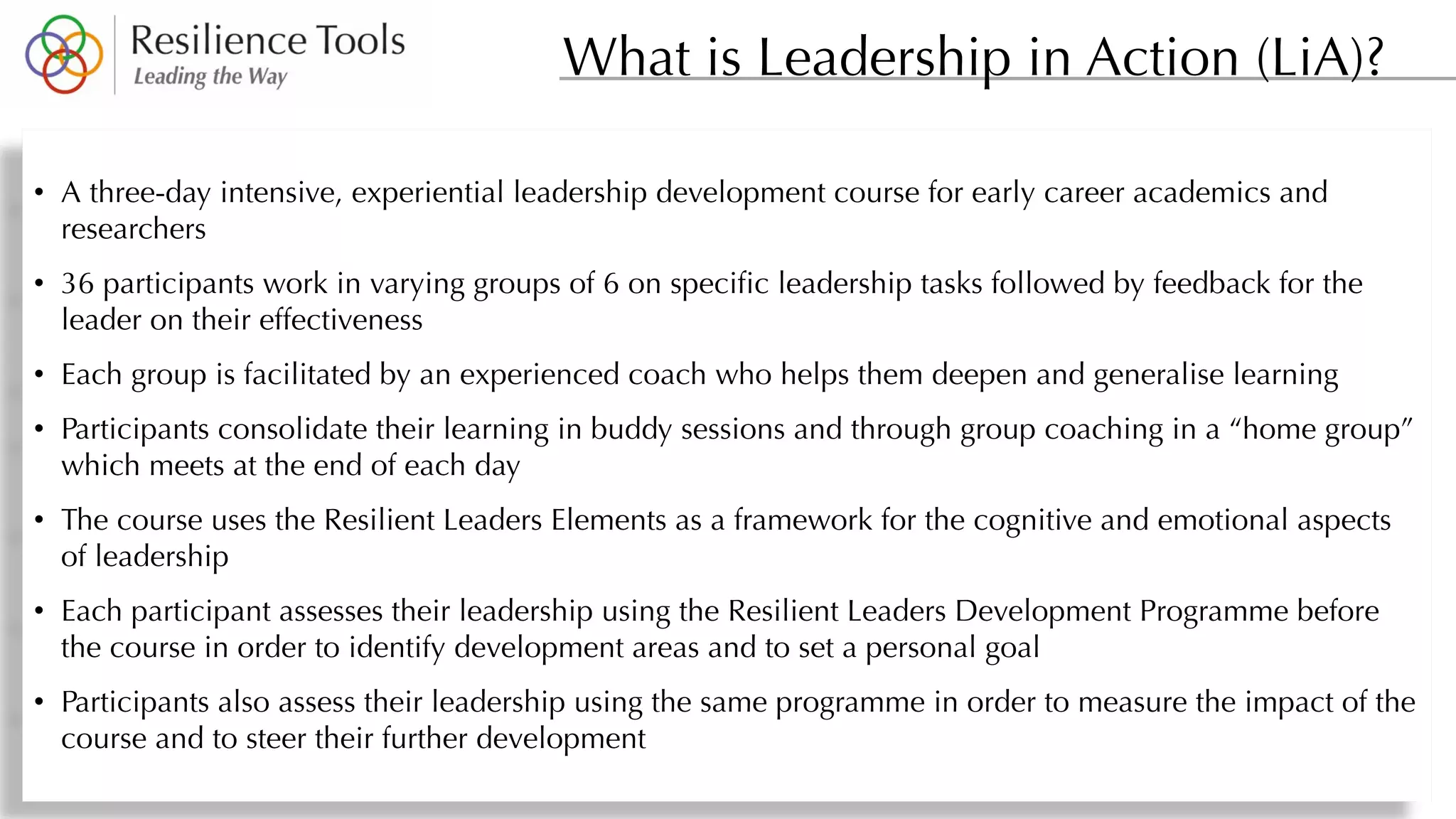 Impact of Leadership in Action Course Kings/UCL April 2018 | PDF