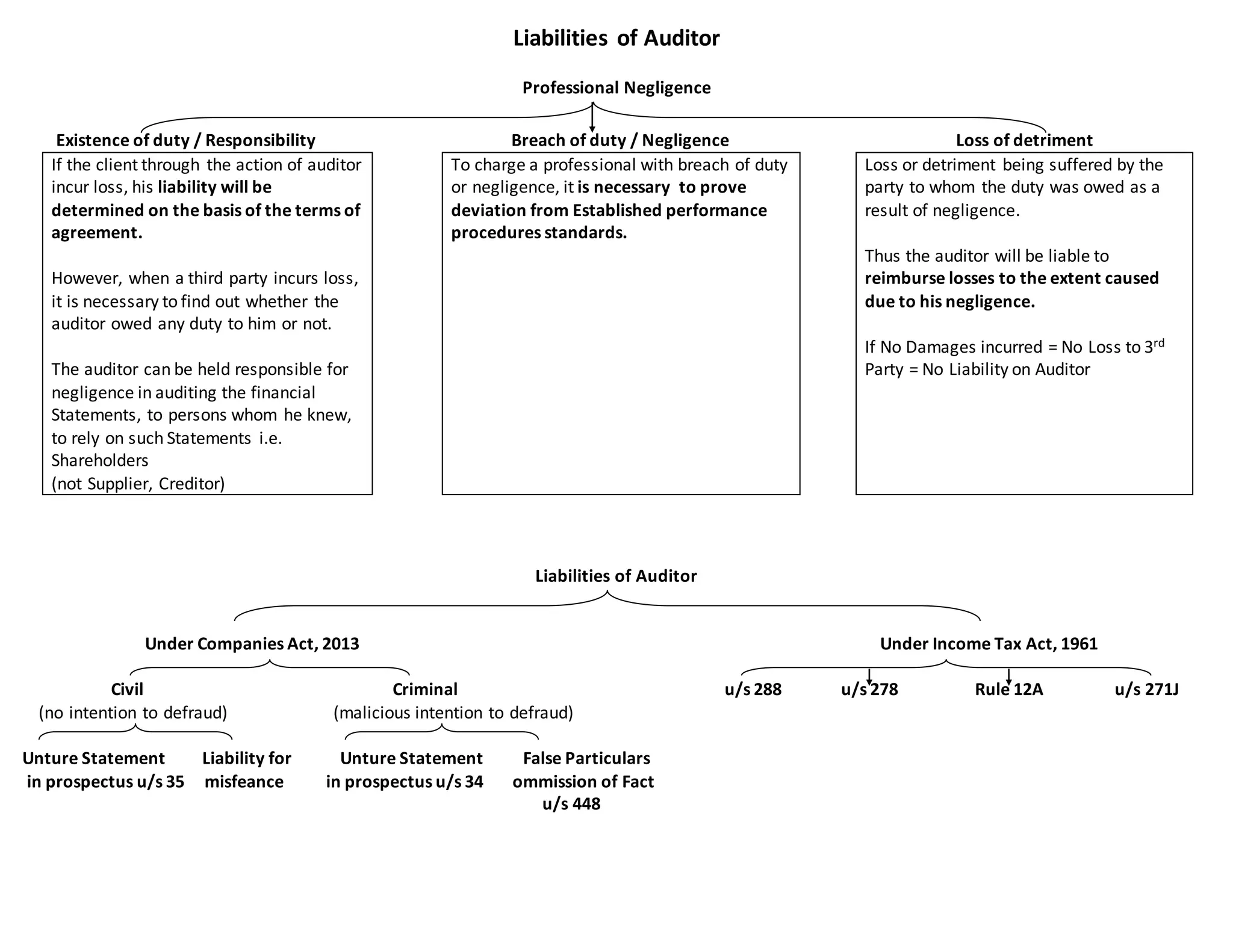 Liabilities of auditor | DOCX