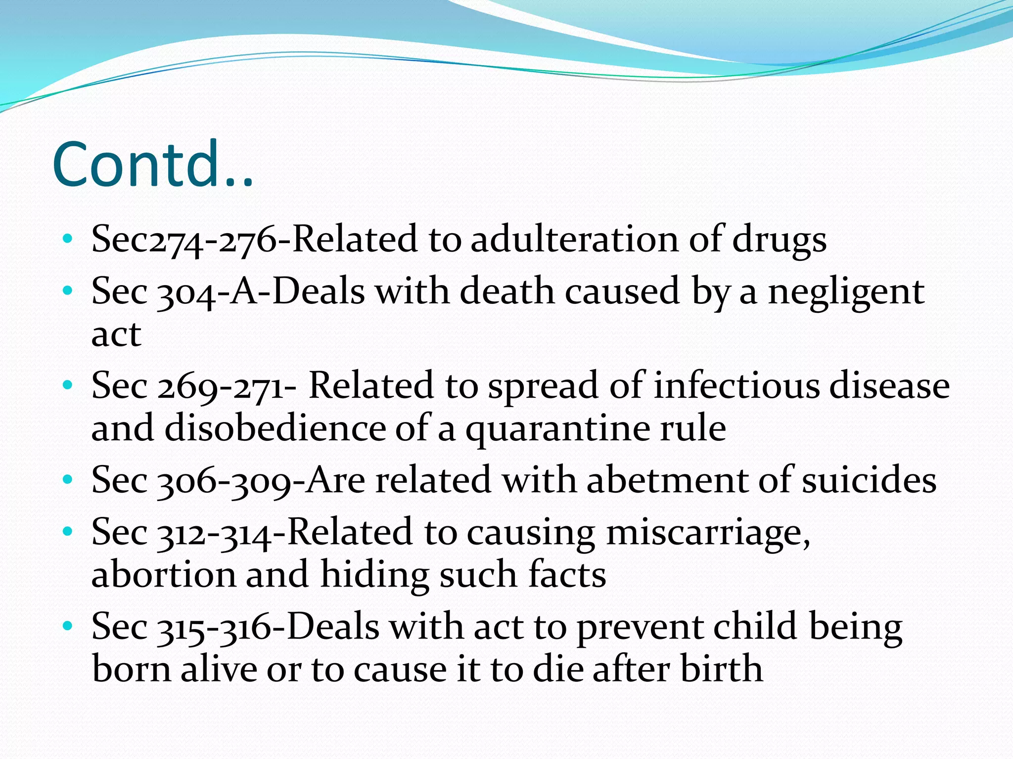 Liabilities of doctors under Indian Penal Code(IPC) ppt | PPTX