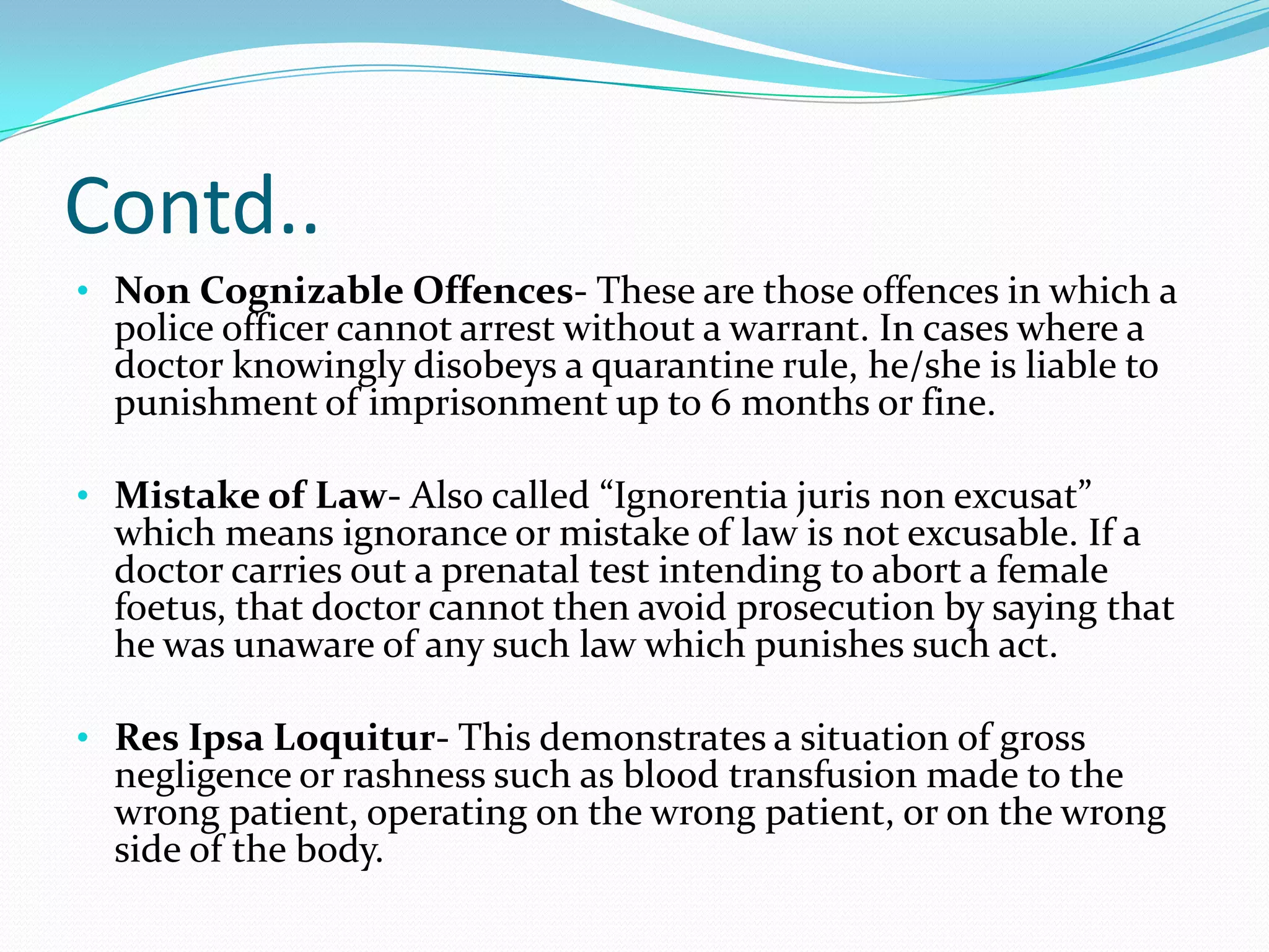 Liabilities of doctors under Indian Penal Code(IPC) ppt | PPTX