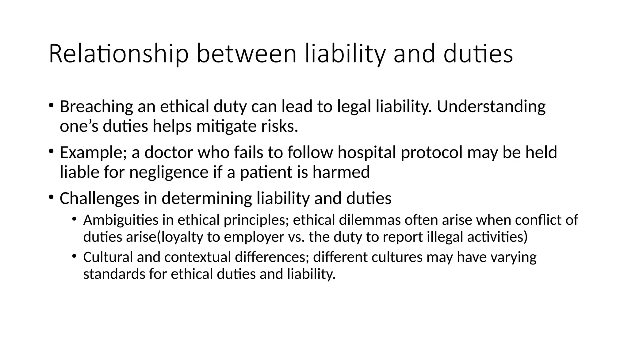 LIABILITY AND DUTIES, TYPES OF LAW, CONTROLLED SUBSTANCES.pptx