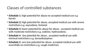 LIABILITY AND DUTIES, TYPES OF LAW, CONTROLLED SUBSTANCES.pptx