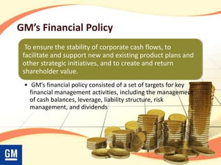 Liability management at GM | PPTX