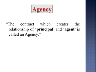 Liability of unnamed principal + undisclosed principal | PPTX