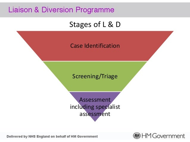 Liaison & diversion service operations model