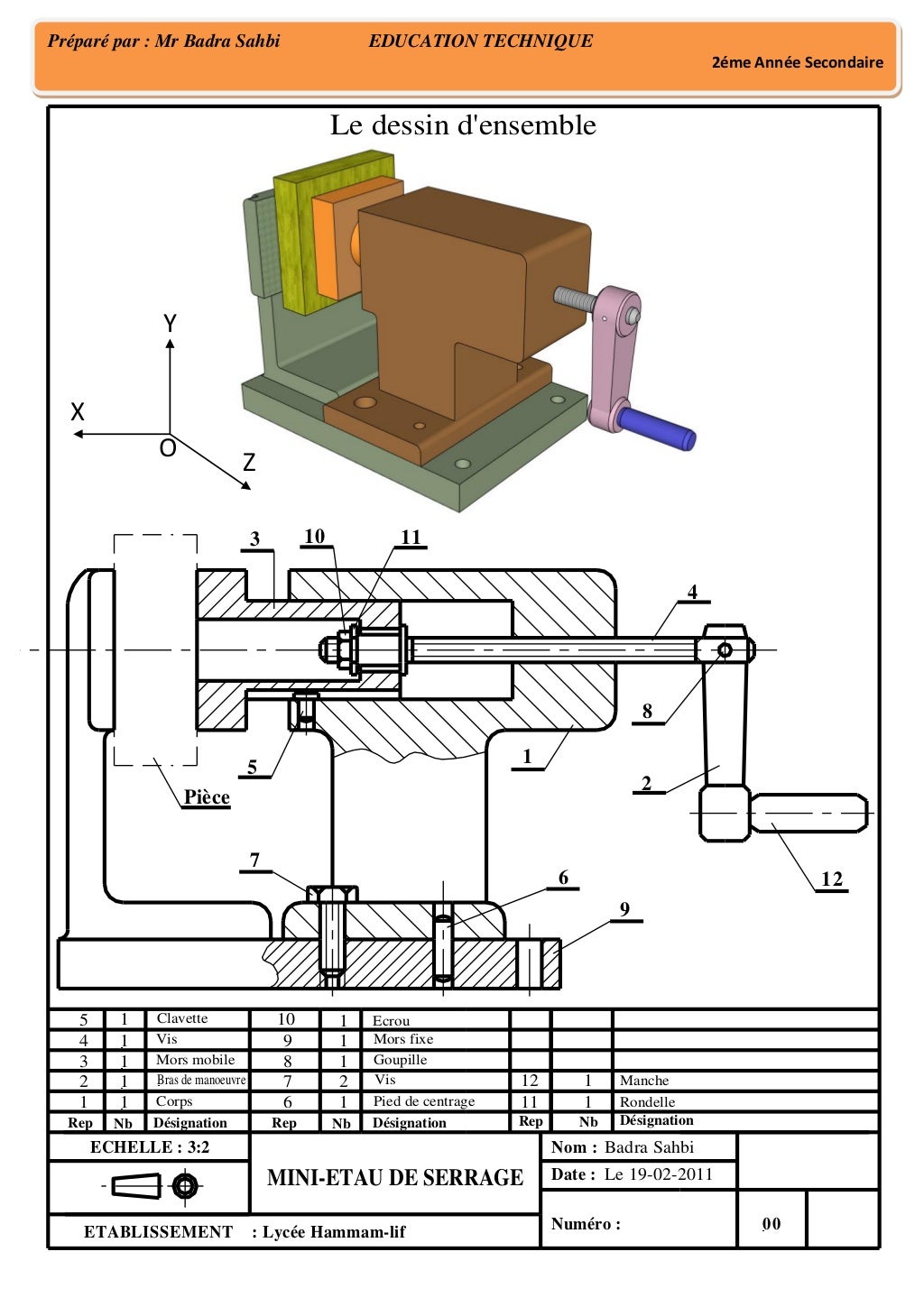 Liaisons mécaniques