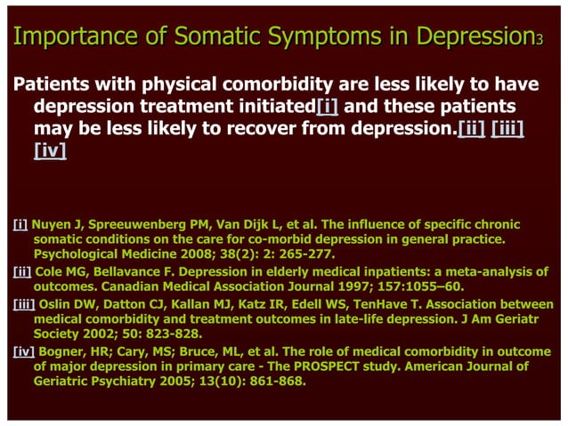 LiaisonTeam09 - Significance of Somatic Symptoms when Diagnosing ...