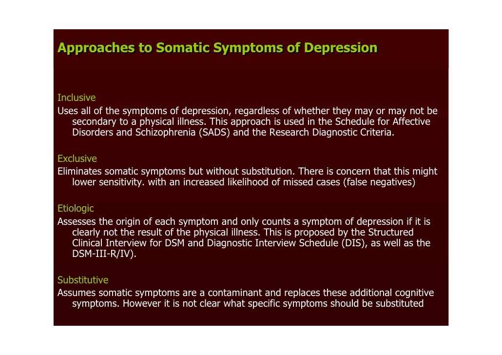 LiaisonTeam09 - Significance of Somatic Symptoms when Diagnosing Depr…