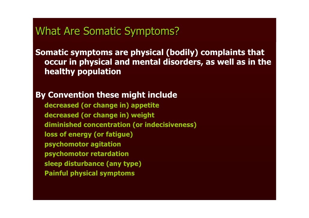 LiaisonTeam09 - Significance of Somatic Symptoms when Diagnosing Depr…