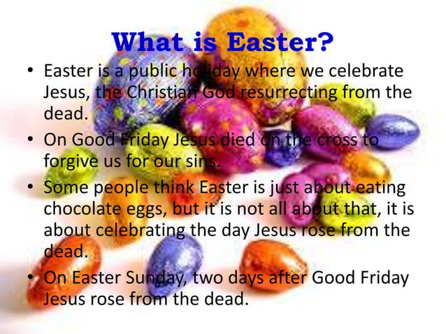 Liam's Easter power point | PPT