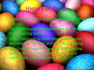 Liam's Easter power point | PPT