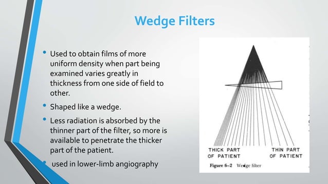 Filters used in radiology.ppt.radiology. | PPTX | Chemistry | Science
