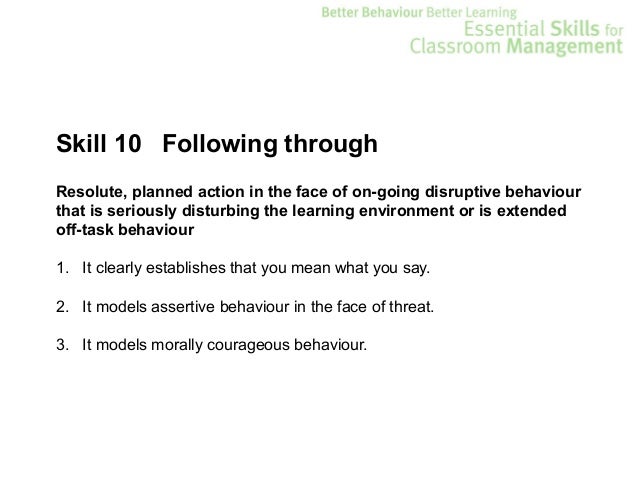 Classroom Management (Queensland Education)