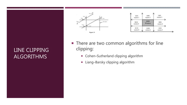 Liang- Barsky Algorithm, Polygon clipping & pipeline clipping of polygons | PPTX | 3-D Graphics ...