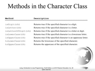 LiangChapter4 Unicode , ASCII Code .ppt | Programming Languages | Computing