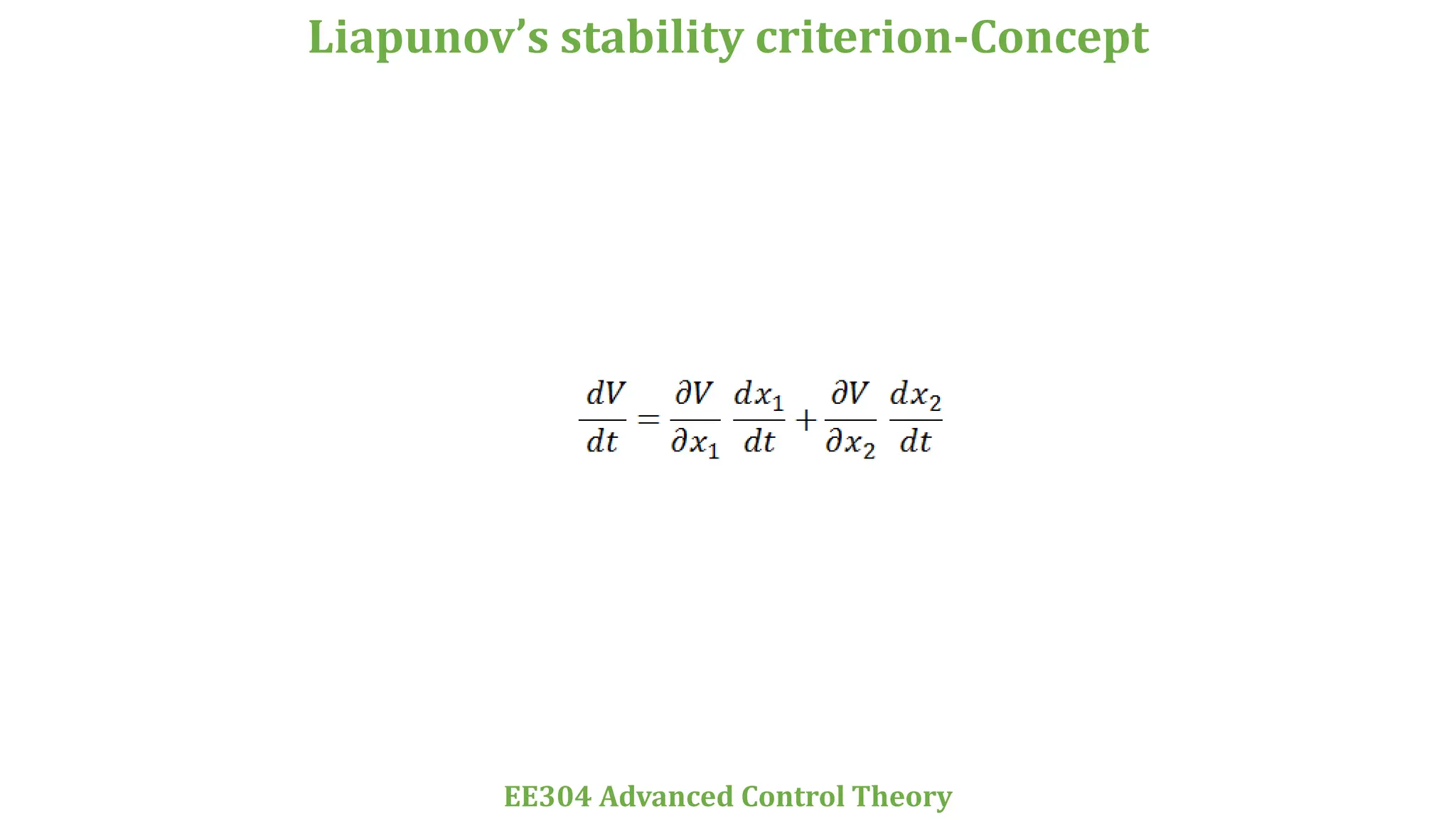 Liapunov Stability Theorem_First method.pptx