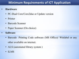 New ICT Trends and Issues of Librarianship | PPTX