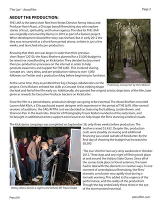 Liar press kit | PDF