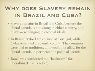 Liberalism and Slavery | PPT