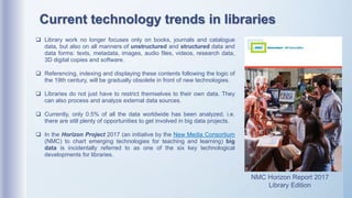 New trends in Libraries with IT, AI & i4.0 | PPTX