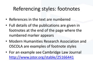 Lib112 referencing why and how | PPTX