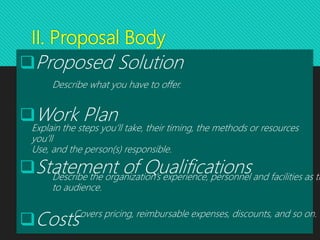 LIB300 Writing and Completing Reports and Proposals | PPT