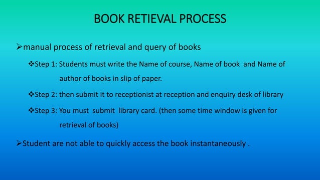 Libary management system | PPT