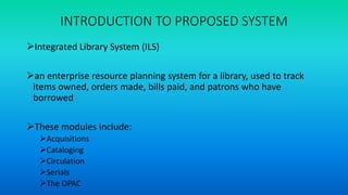 Libary management system | PPT