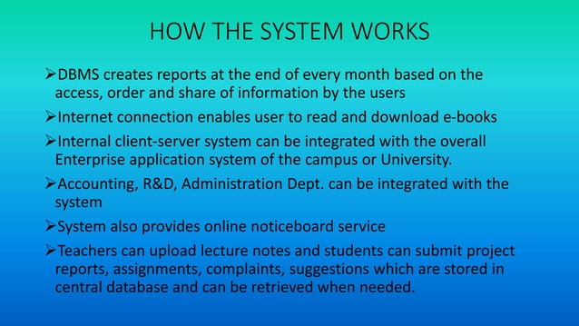 Libary management system | PPT