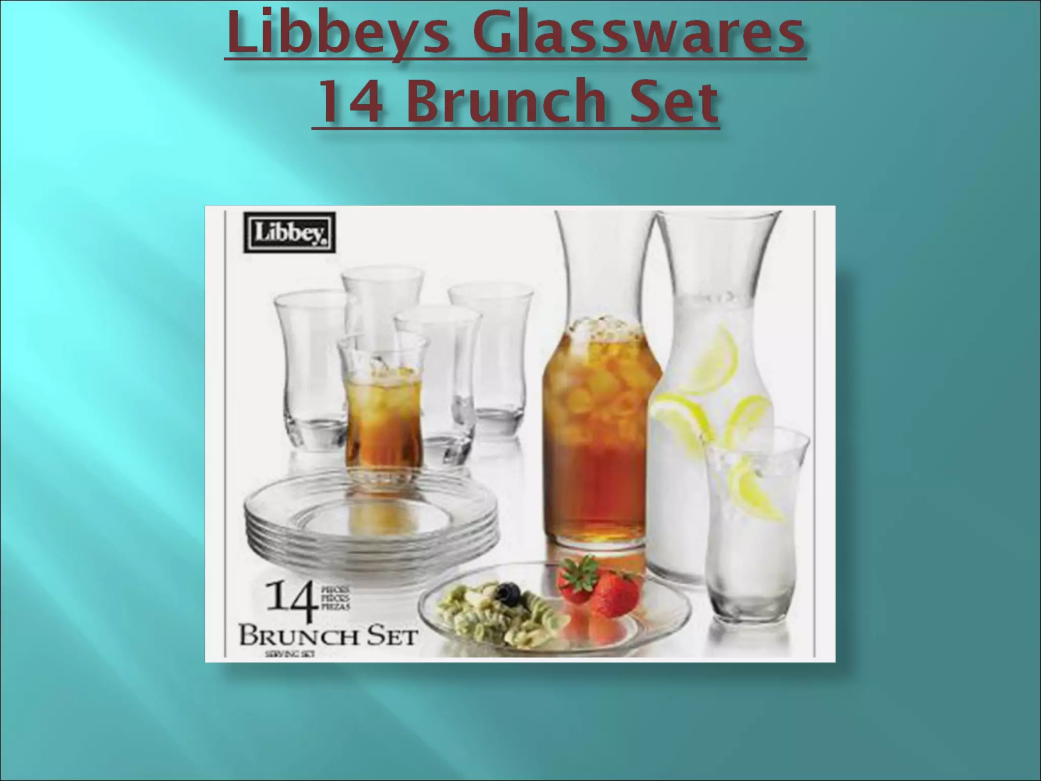 Libbey Glasses and Glassware | PPT