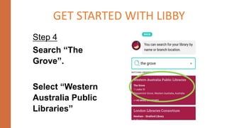 Libby for Overdrive - Getting Started | PPTX | Technology & Computing