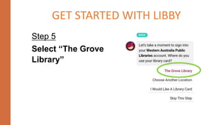 Libby for Overdrive - Getting Started | PPTX | Technology & Computing