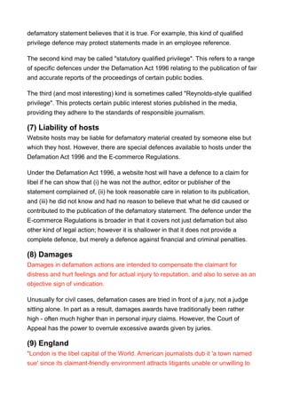 Libel -10_things | PDF