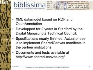 Biblissima presentation at the LIBER conference in Munich | PPT