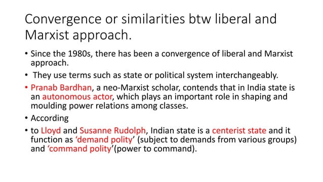 Liberal approach to study Indian politics | PPTX