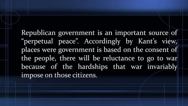 Liberal internationalism | PPTX | Political Issues & policy | Politics