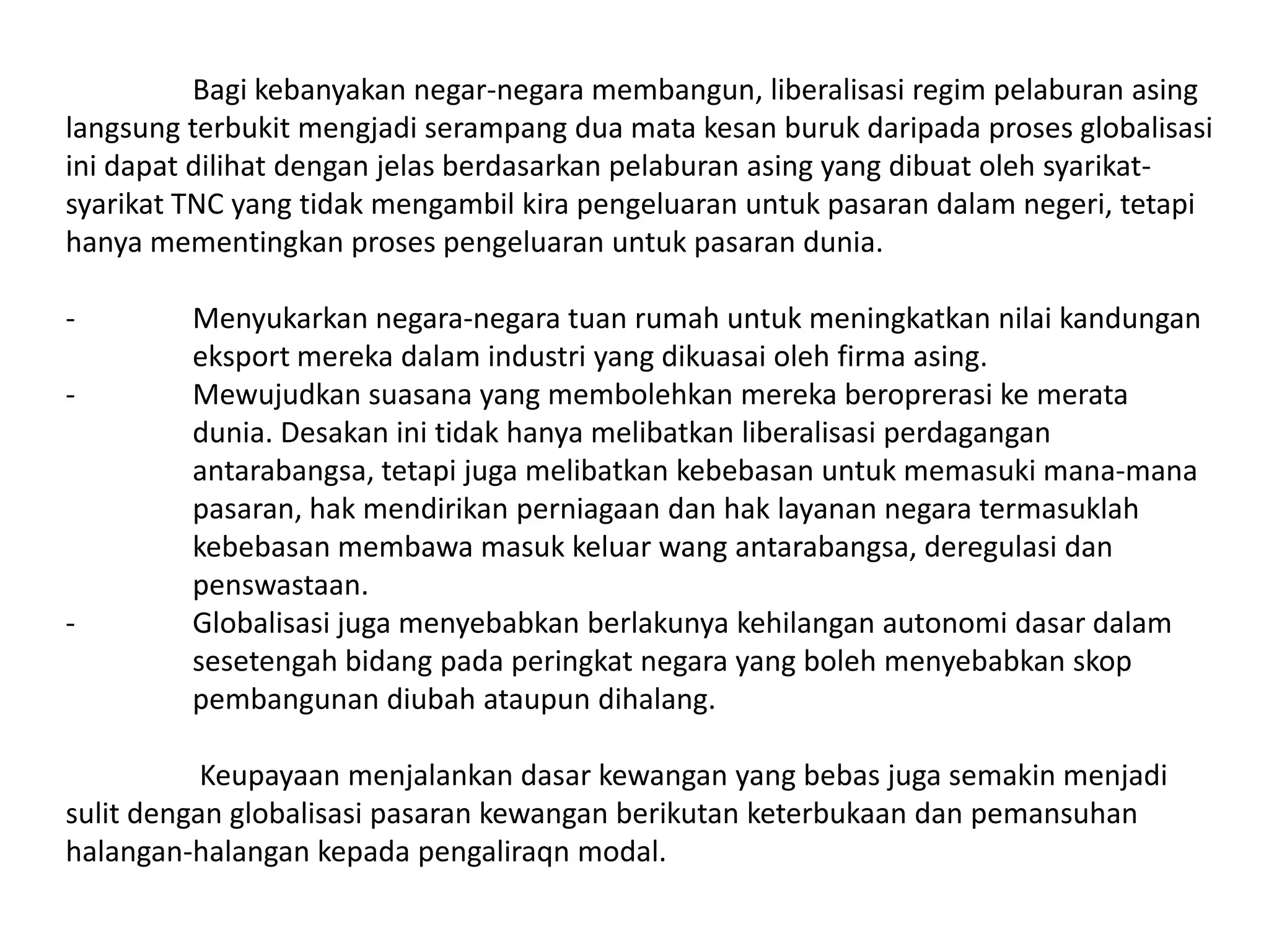 Liberalisasi perdagangan | PPTX